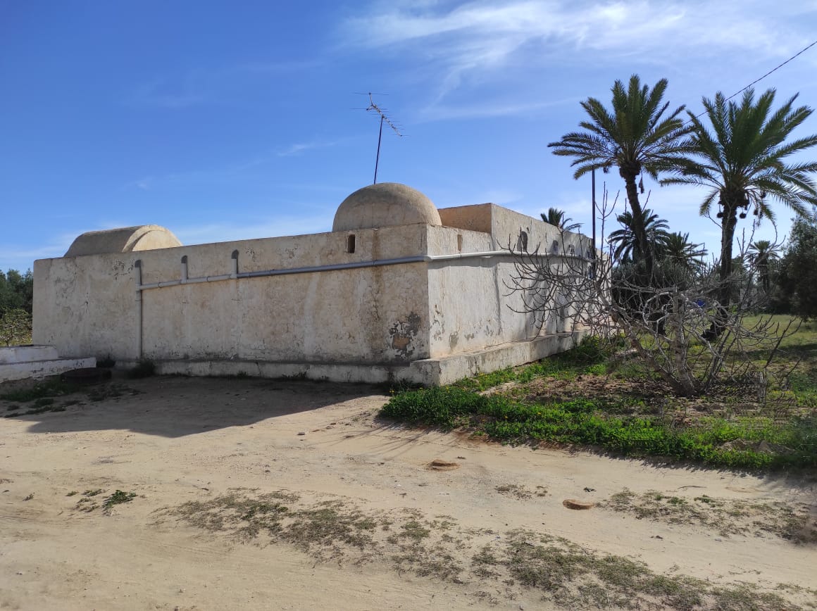 Houch typique avec grand terrain en zone urbaine à vendre